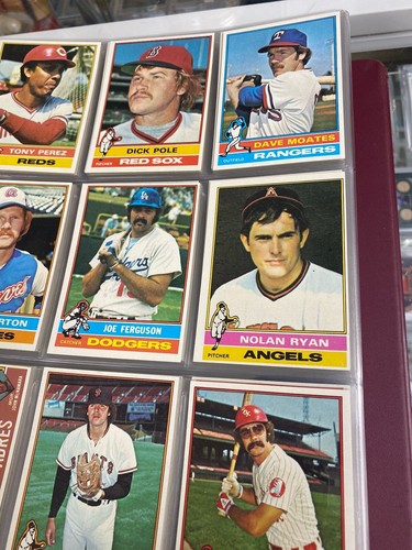 1976 TOPPS BASEBALL COMPLETE SET LOT (660) w/TRADED / IN BINDER | eBay