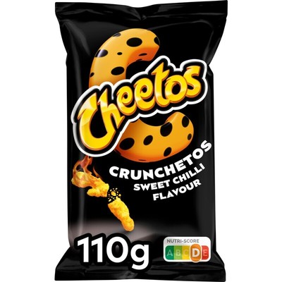12x Cheetos Crunchetos Süßes Chili 110g • Sweet Chili Snack ...