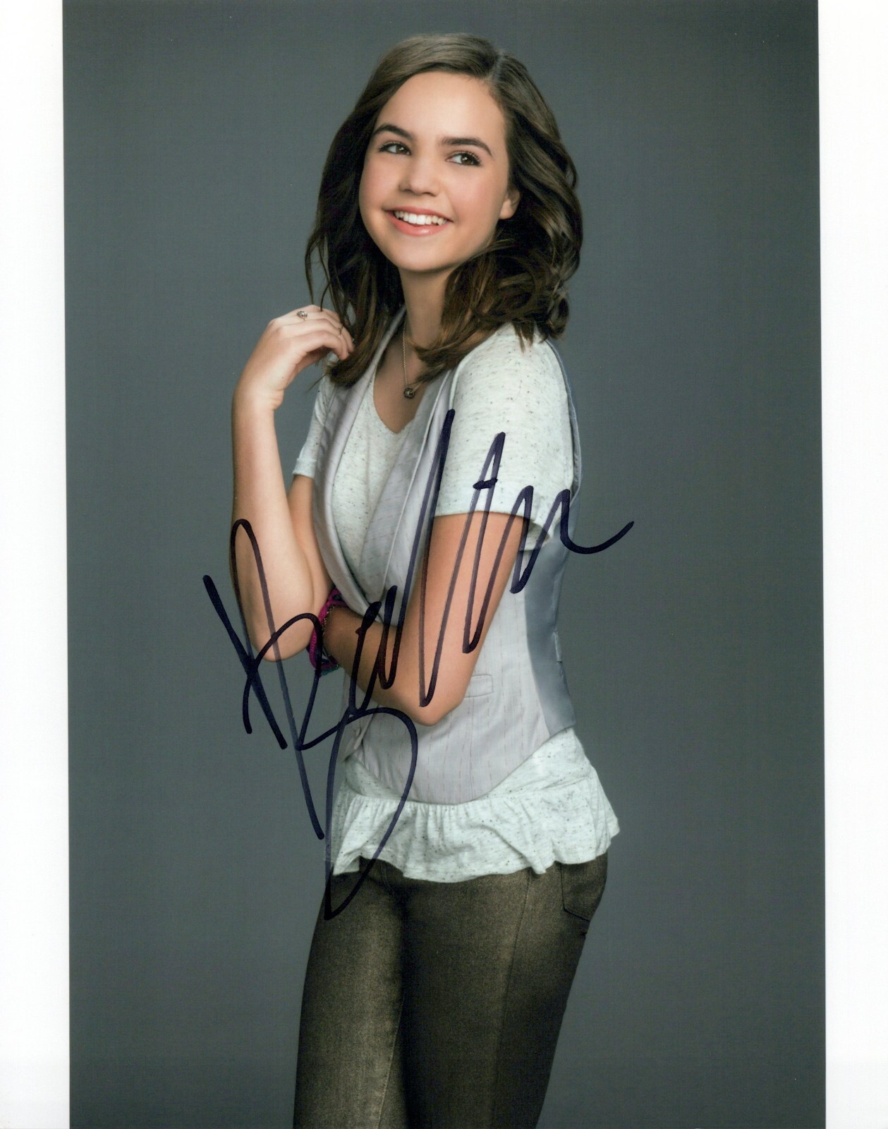Bailee Madison Good Witch autographed photo signed 8x10 #7 Grace ...