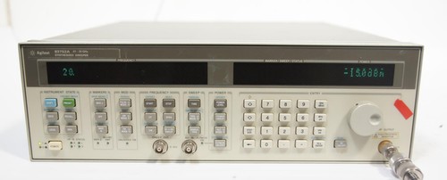HP / Agilent 83752A 0.1 GHz to 20 GHz Synthesized Sweeper AS-IS | eBay