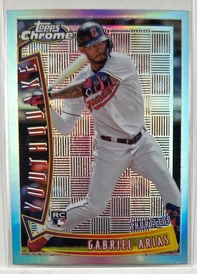 2022 Topps Chrome Sonic #YQ-20 Gabriel Arias 1996 Youthquake RC ...