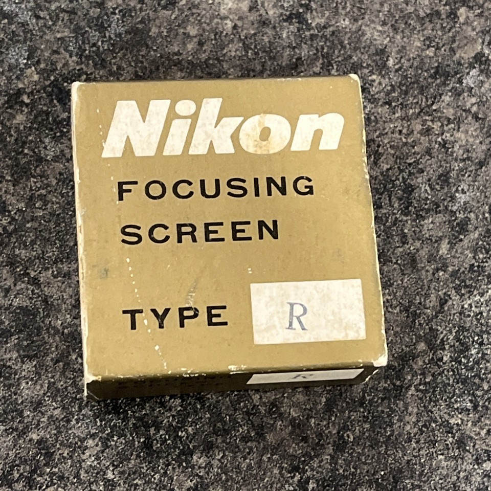 Nikon Focus Screen Type R for F3 CLEAN Fast Free Shipping🔥 | eBay