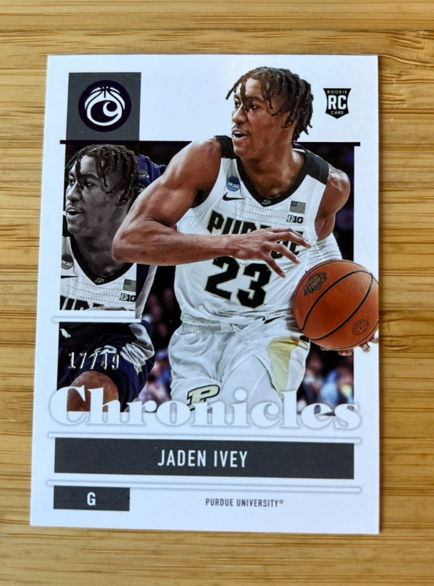 Jaden Ivey 2022 Chronicles Draft Picks #PF-JIV Power Formulas - Purple ...