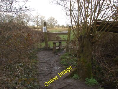 Photo 12x8 Merrow Common Bushy Hill/TQ0251 The stile that separates ...