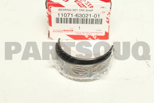 110716302101 Genuine Toyota BEARING, CRANKSHAFT 11071-63021-01 | eBay