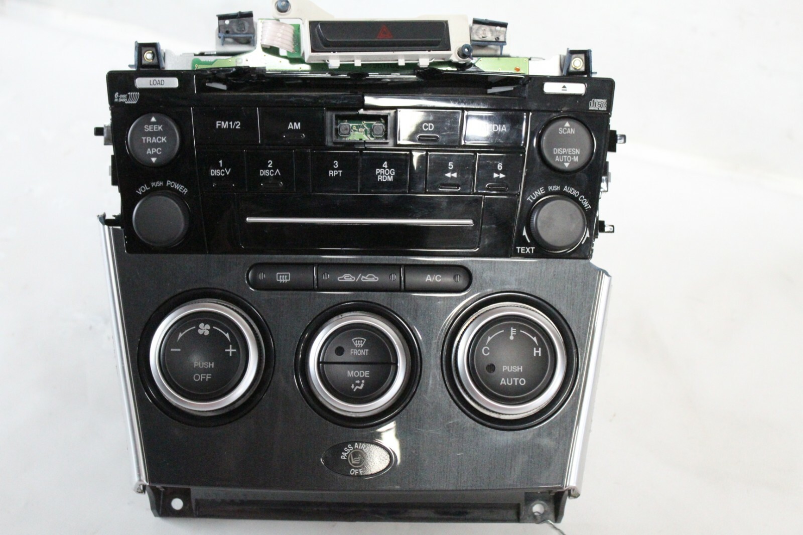 2006-2007 MAZDA MAZDASPEED 6 RADIO HEAD UNIT CLIMATE CONTROL J9167 | eBay