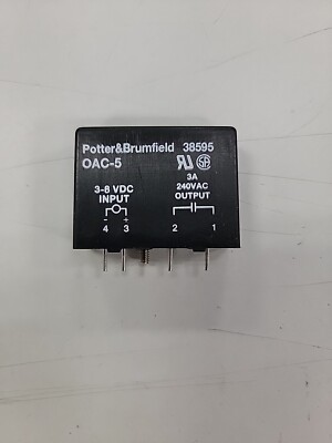 Potter & Brumfield OAC-5 Relay I/O Module OAC5 | eBay