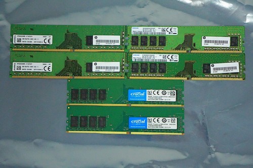 Lot of 6 Misc Desktop Memory 1RX8 PC4-2666V 8GB PC4 | eBay