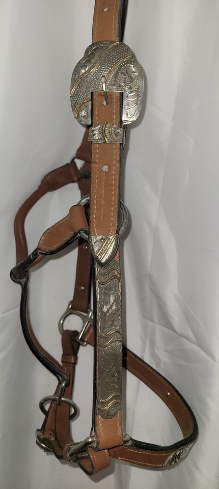 Showmanship Halter - silver embellishments | eBay