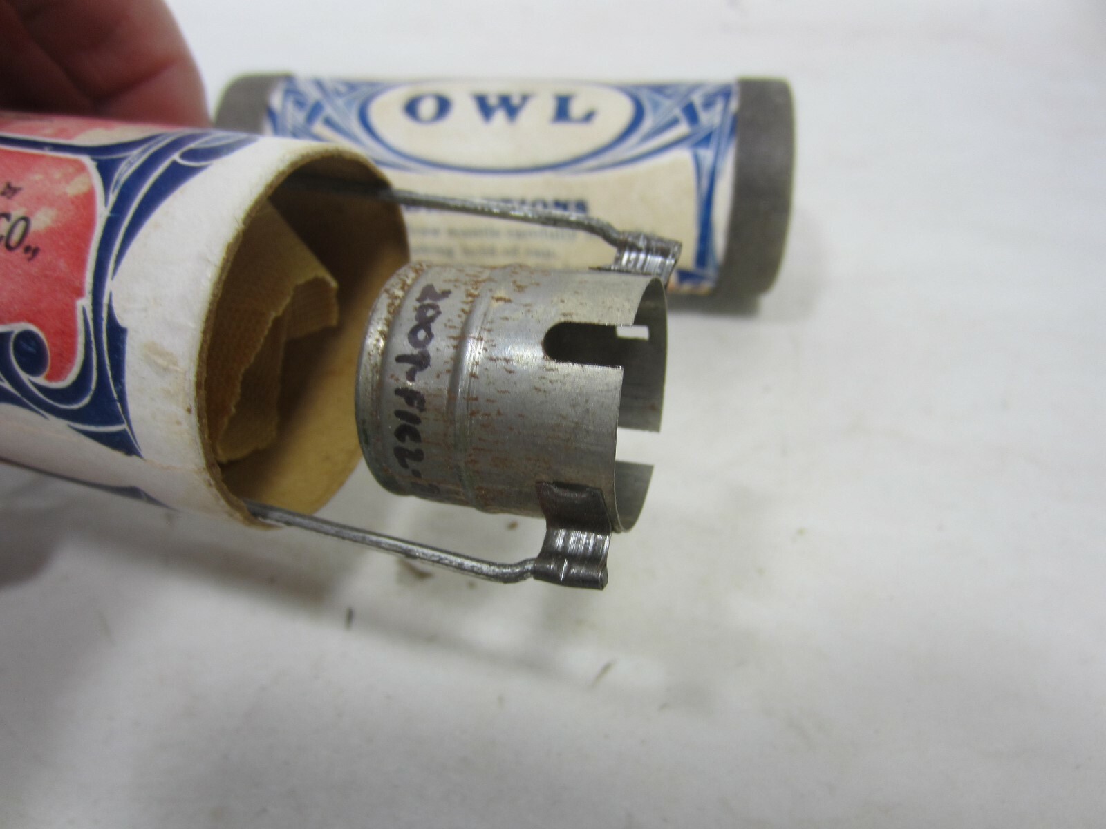 2 Vintage Ohio Michigan Paper Co. Night Owl Lamp Mantles | eBay