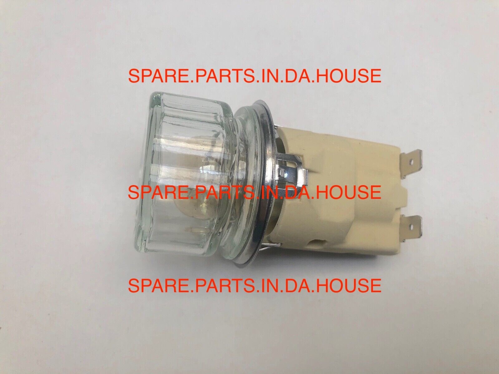 Genuine Smeg Oven Lamp Light Bulb Globe + Glass Cover Assembly SCA712-2 ...