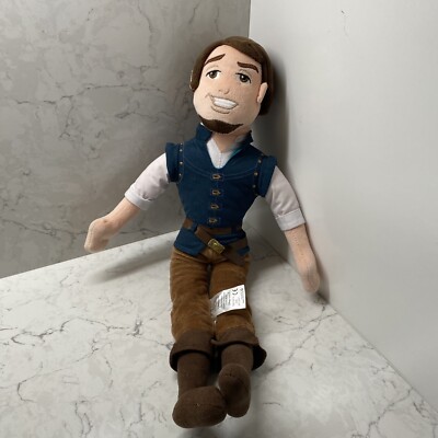 Disney Store Tangled Flynn Rider 22" Tall Plush Doll Rapunzel Prince | eBay