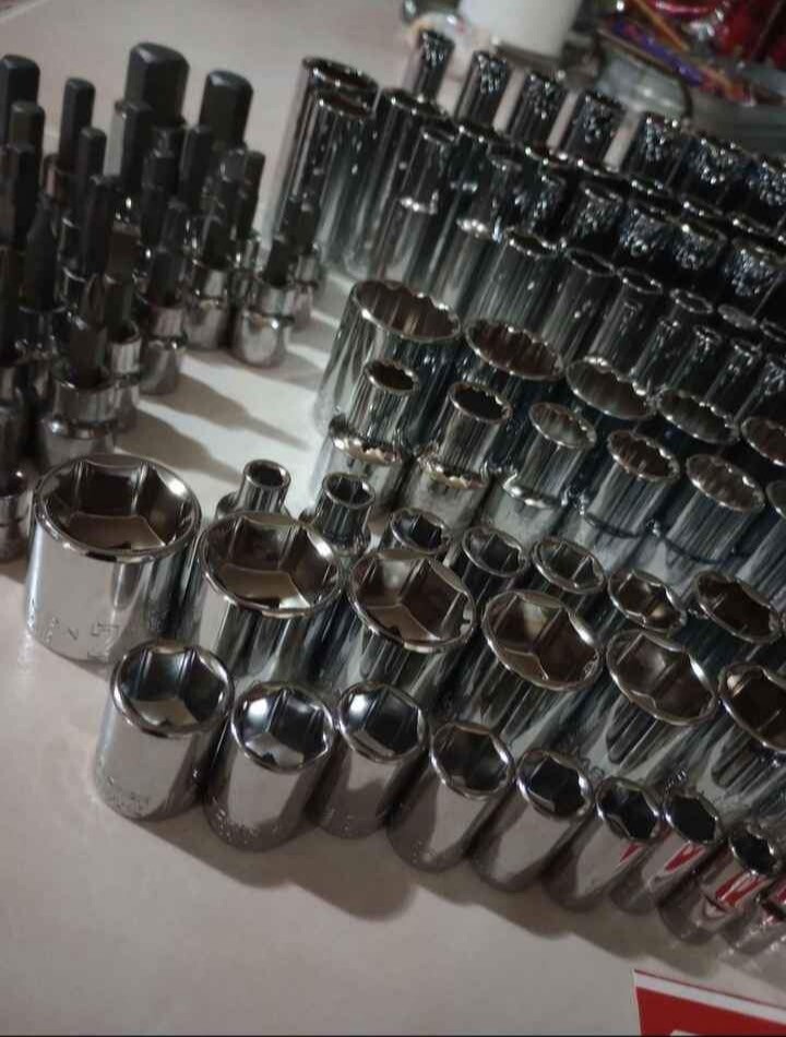 Craftsman Hand Tools 166 Pc 1/4,3/8,1/2 Sockets New Ratchet Wrench ...