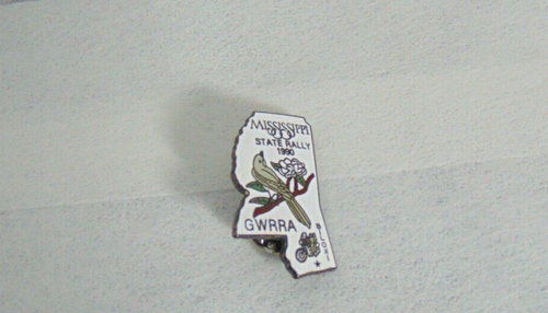 Vintage GWRRA Mississippi State Rally 1990 Pin | eBay
