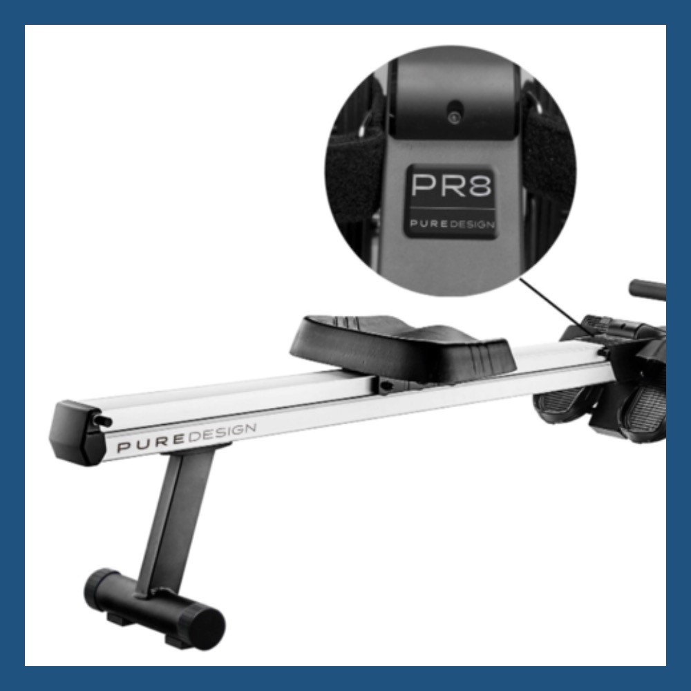 Pure Design Rower PR-8 PRESECIA Magnetic Air Indoor Rowing Machine ...