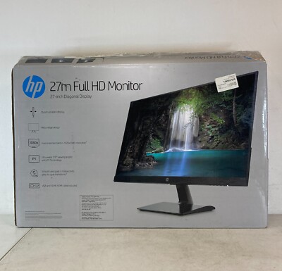 Parts Only* HP 27M 27" Full HD IPS Microedge Monitor 5ms Low Blue Light ...