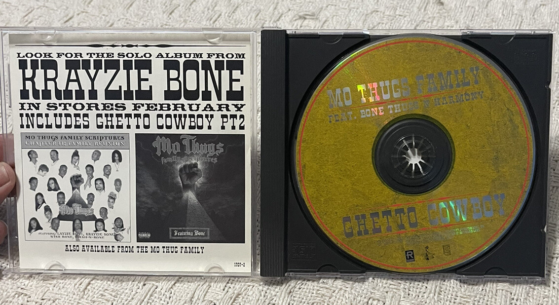 Mo Thugs Family Ghetto Cowboy CD Feat Bone Thugs N Harmony Relativity ...
