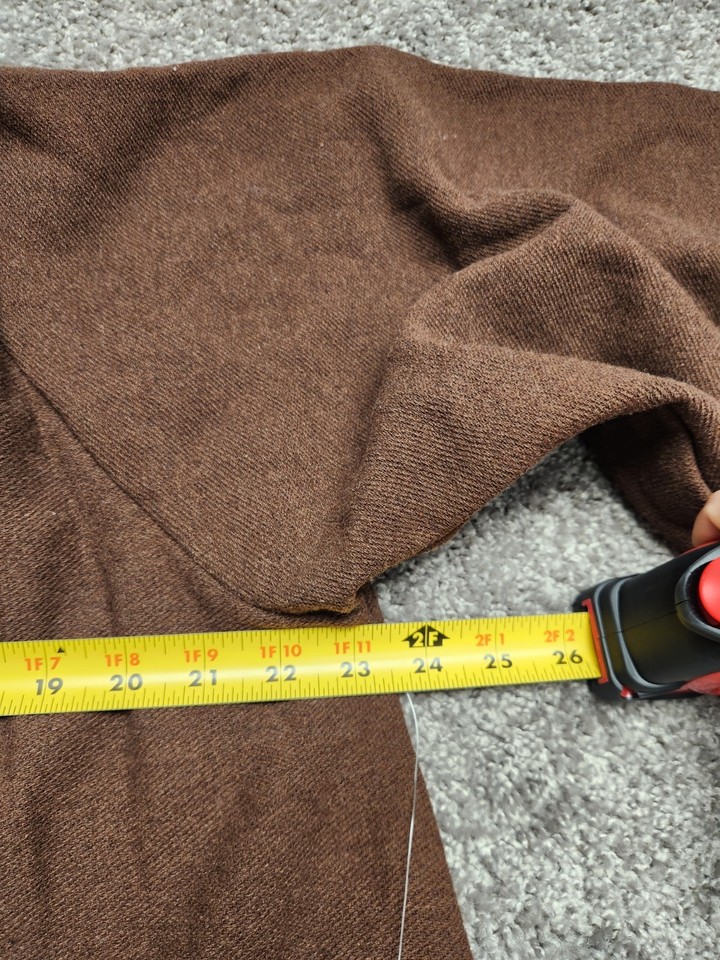 NWT New Star Wars Galaxy's Edge Hooded Jedi Robe Brown Wool Blend Youth ...