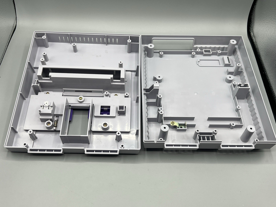 SNES Authentic Super Nintendo Replacement TOP/BOTTOM SHELL! Clean OEM ...