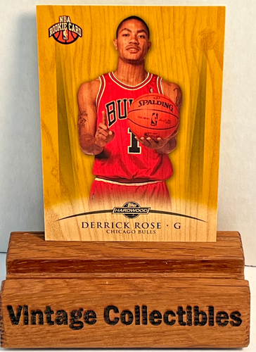 2008-09 Topps Hardwood /175 Derrick Rose Maple (One Ball) #101 Rookie ...