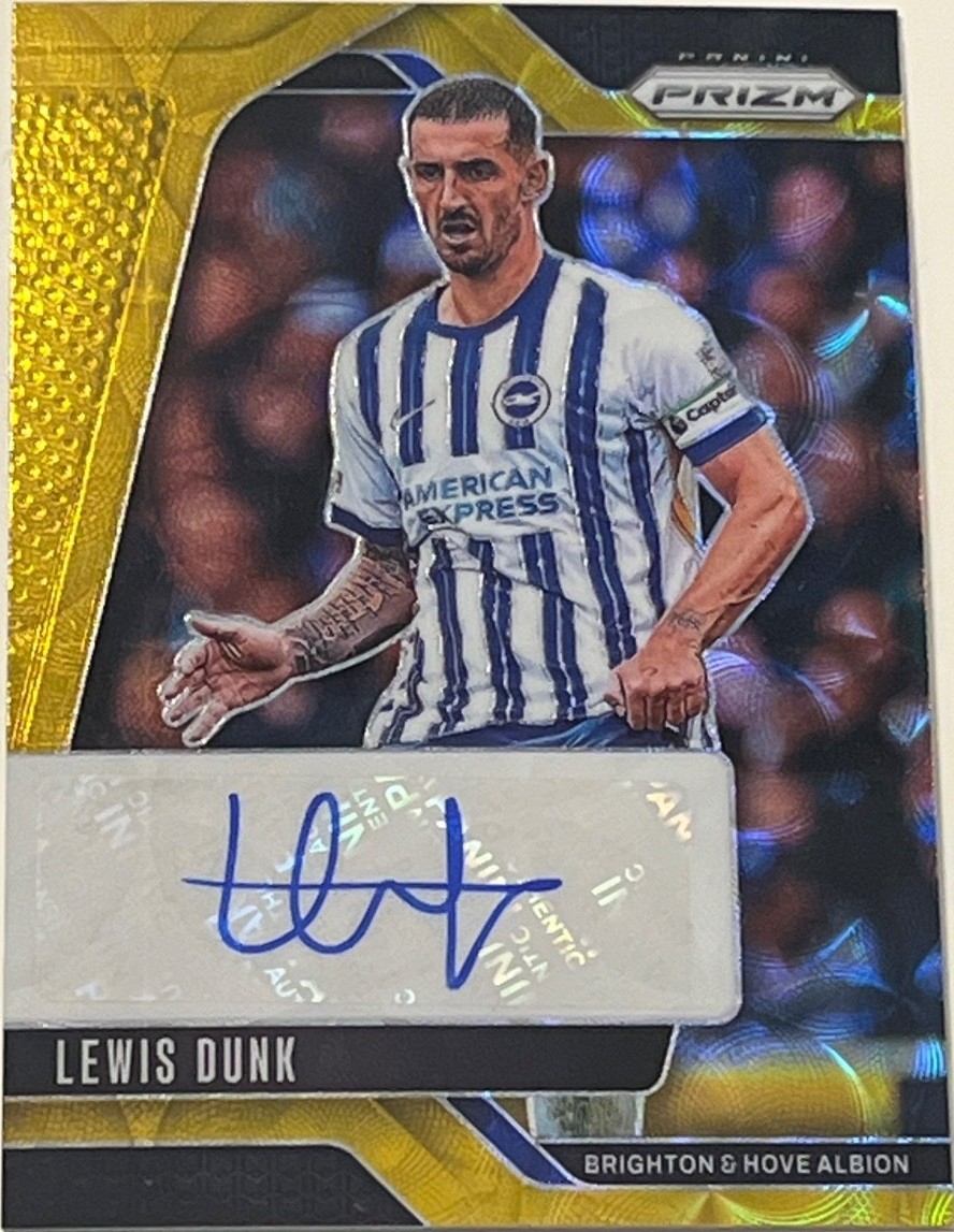 2024-25 Panini Prizm Premier League - Signatures Lewis Dunk #S-LD ...