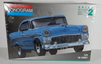 Monogram ‘56 Chevy 1:24 Model #2239 NEW SEALED | eBay