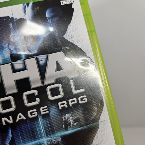 💠Alpha Protocol💠 [VERY GOOD] (Microsoft Xbox 360, 2010) +complete+ ️ ...