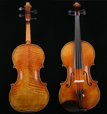 Finely Hand Made Violin 4/4 Full Size Guarneri Violin Loud&Rich Tone ...