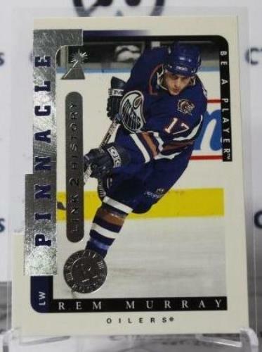 REM MURRAY # LTH-5A DIE CUT PINNACLE ROOKIE 1996-97 EDMONTON OILERS NHL ...