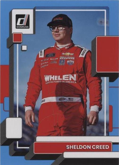 2023 Panini Donruss NASCAR - Sheldon Creed #109 Carolina Blue for sale ...