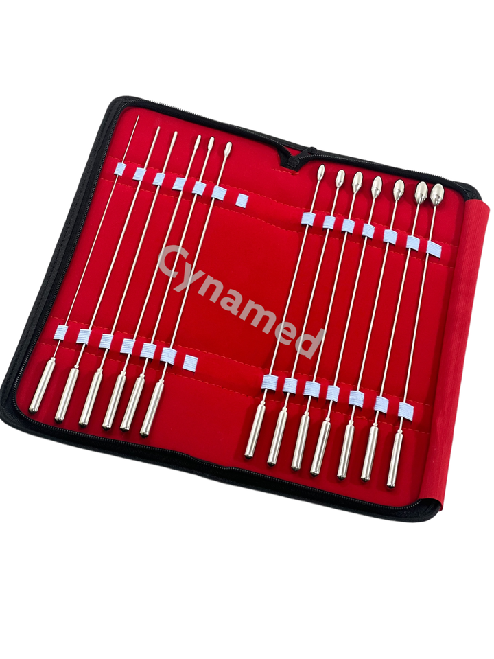 PREMIUM O.R GRADE BAKES ROSEBUD URETHRAL SOUNDS DILATOR SET SURGICAL ...