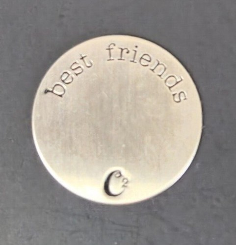 Origami Owl "Best Friend" Plate Large Silver | eBay