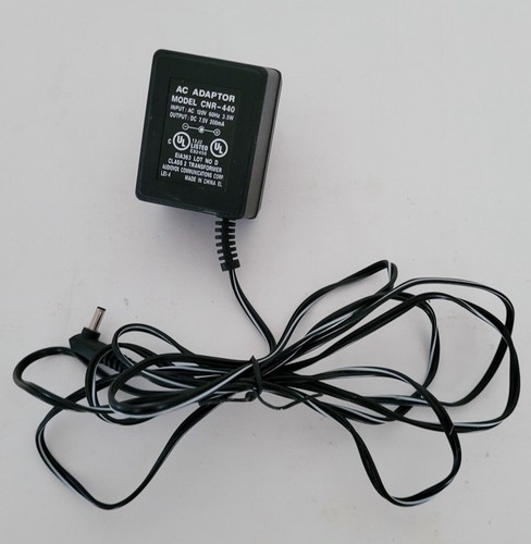 GENUINE ORIGINAL Audiovox AC Adapter Power Supply CNR-440 DC 7.5V 200mA ...