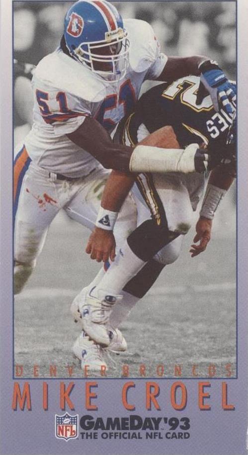1993 Fleer GameDay - Mike Croel #274 for sale online | eBay