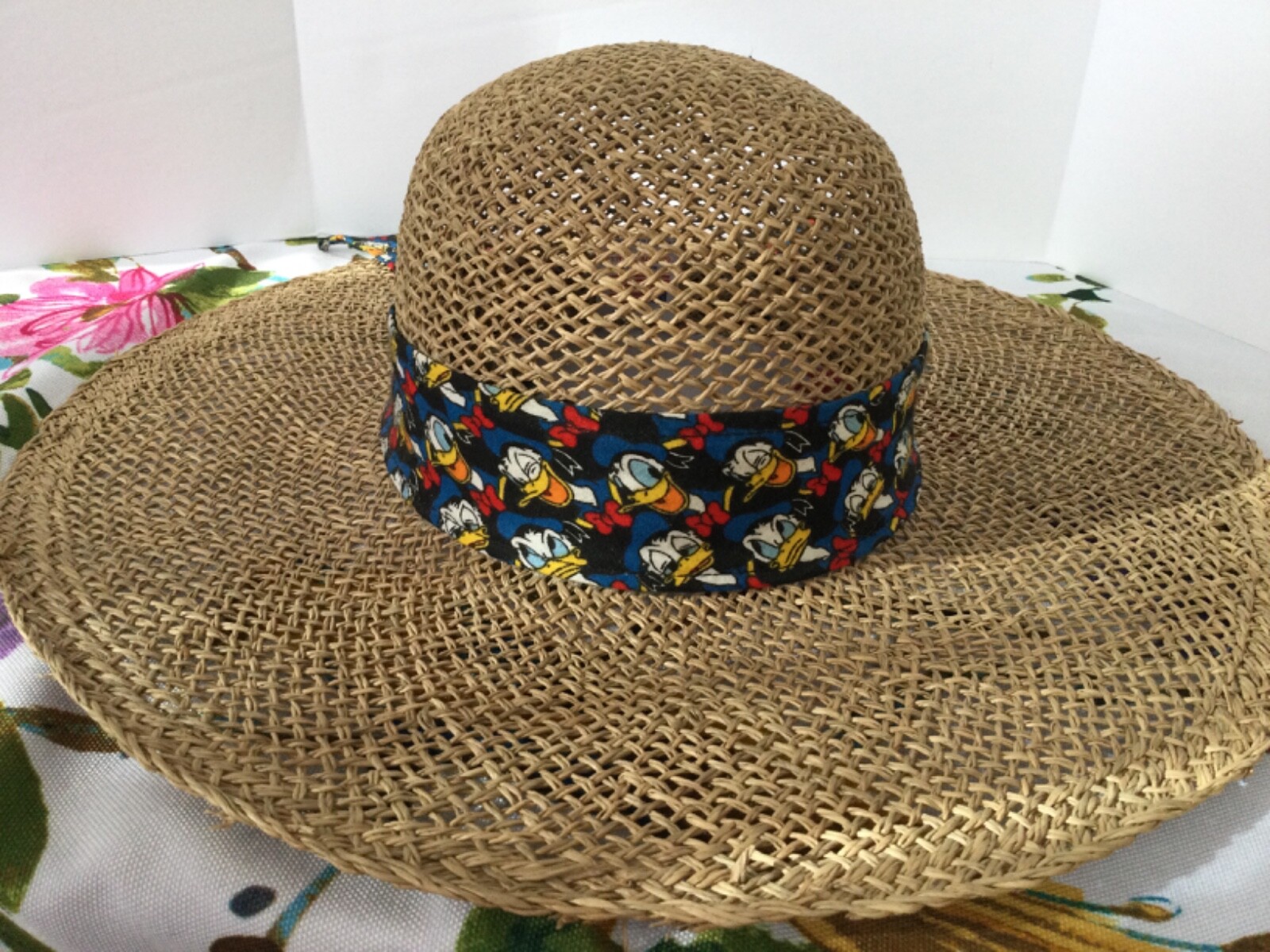 Vintage Donald Duck Walt Disney Straw Golf Beach Sun … - Gem