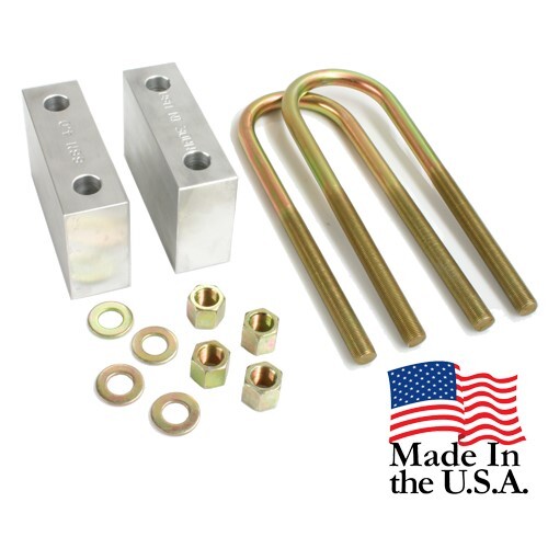 Rear Lowering Blocks 60-72 Chevy GMC C-10/C-20 Truck w Coil Spring Rear ...