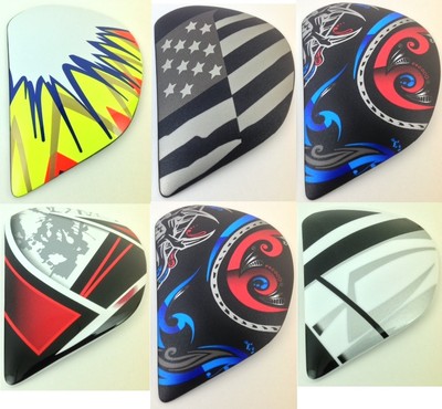 Arai Helmets Signet-Q Shield Covers Visor Holders Side Pods MULTI ...