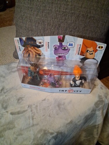 BRAND NEW Disney Infinity Villains 3 Pack Davy Jones Randy Syndrome | eBay