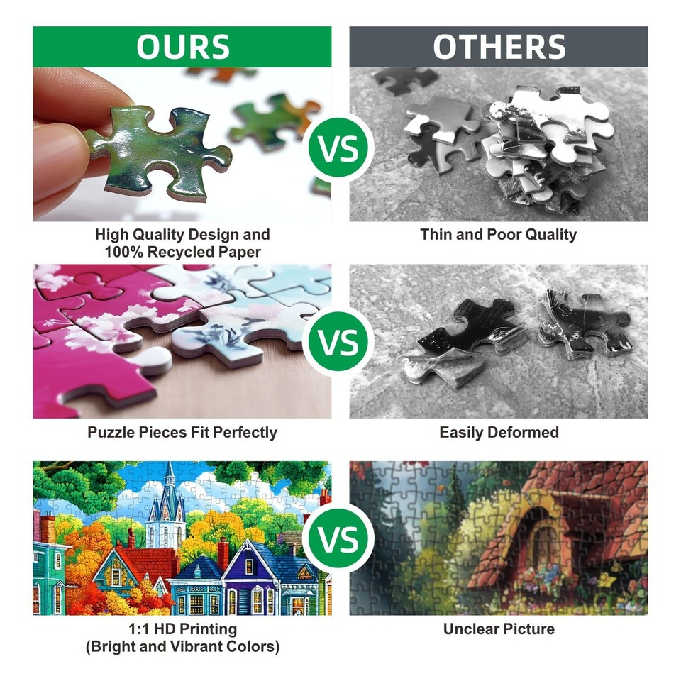 Halloween 1000 Piece Jigsaw Puzzle for Adults - Spooky Ghosts ...