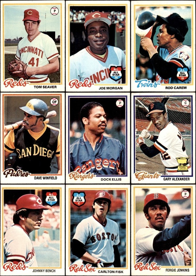 1978 Topps Baseball Complete Set (726) VG to EXMINT *GMCARDS* | eBay