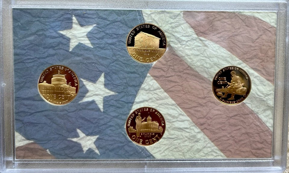 2009 Lincoln Bicentennial One Cent Proof Set U.S. Mint W/COA Mint ...