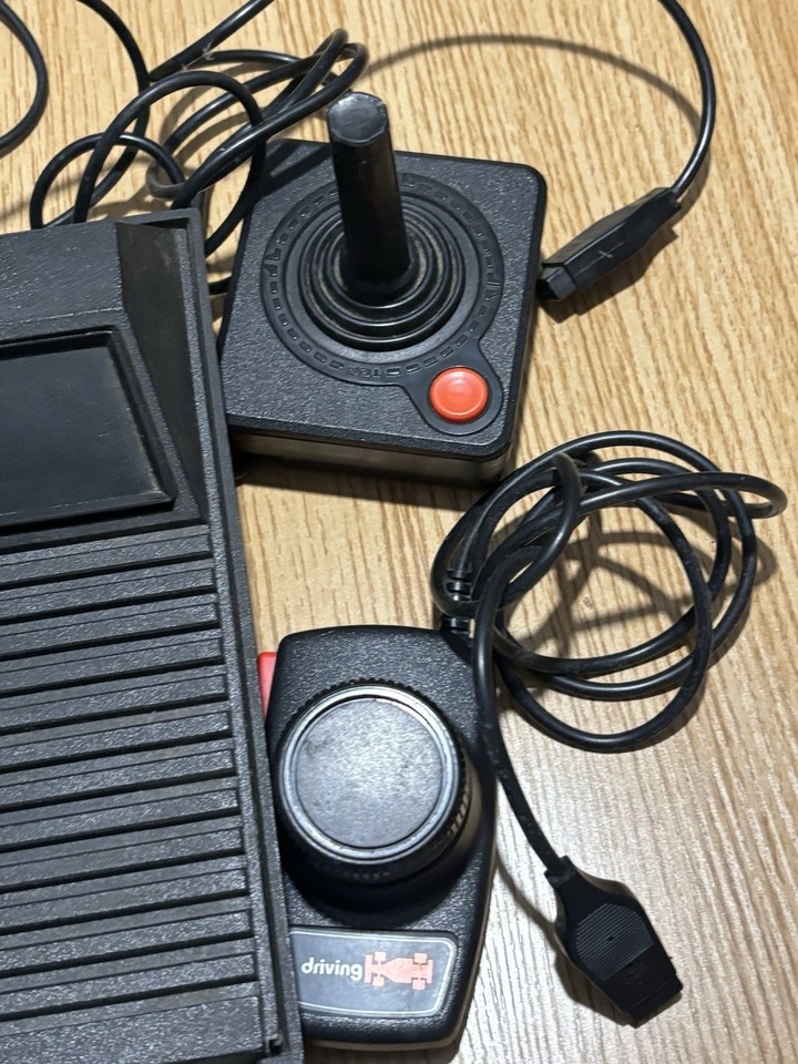 Atari 2600 Black Vader Console And Games Bundle X10 Haunted House,pac ...