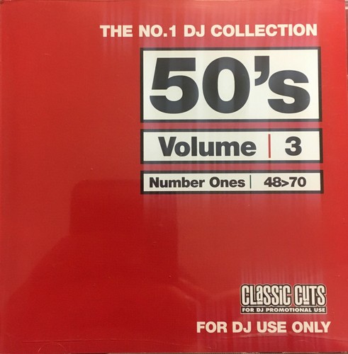 The No.1 DJ Collection 50's Volume 3 Numbers 48>70-CD For DJ Use Only ...