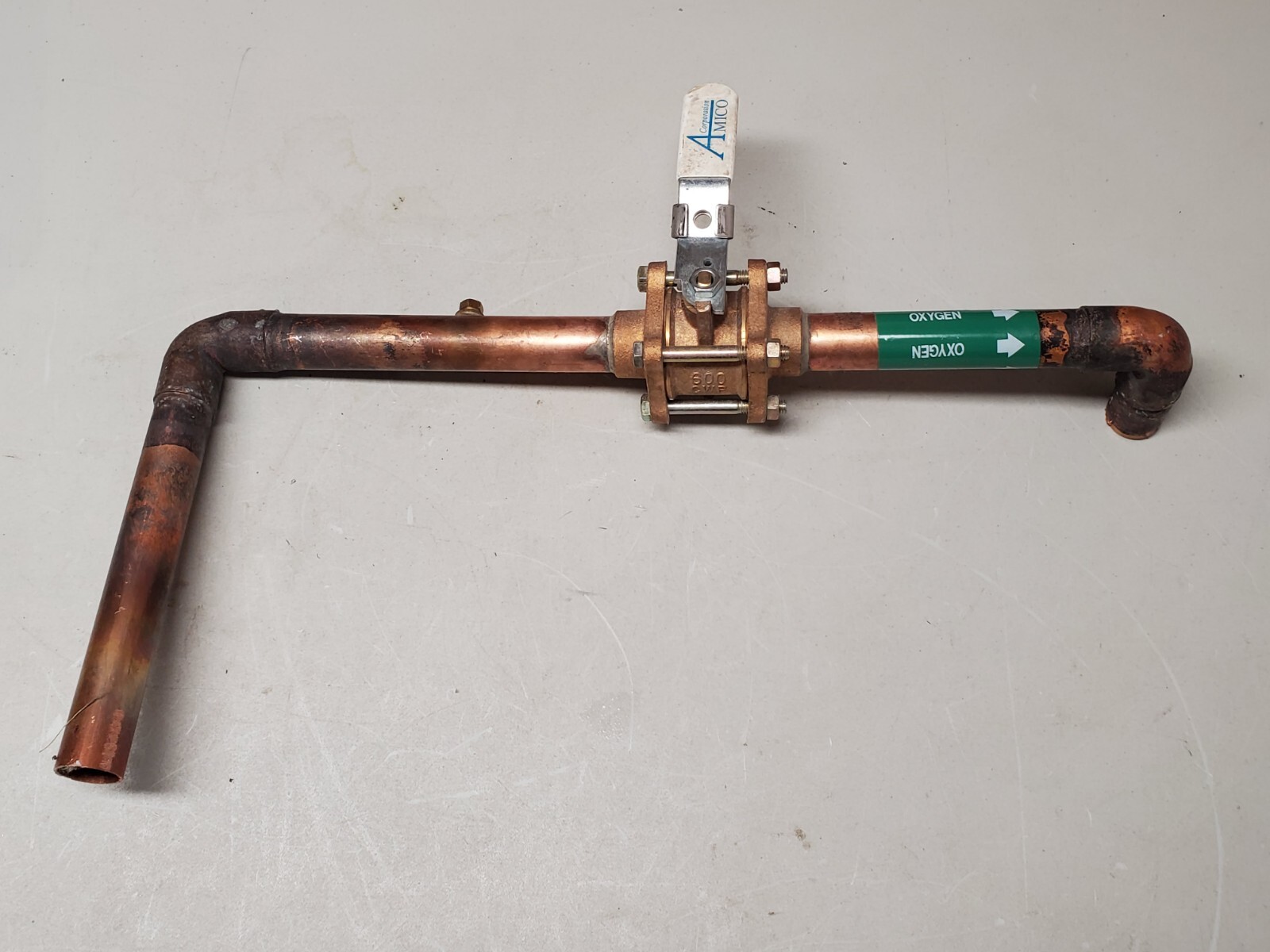 Amico 1” Gas Ball Valve w/ Gauge Port - VV-ISO-GL-10-SS 600 CWP | eBay