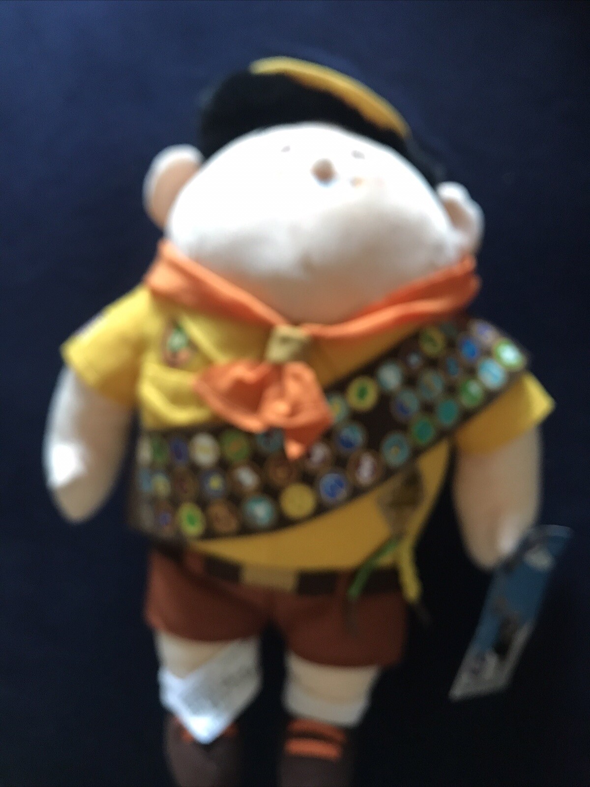 Disney Pixar 10th Anniversary Up Russell Plush Scout /Peluche RUSSEL LA ...