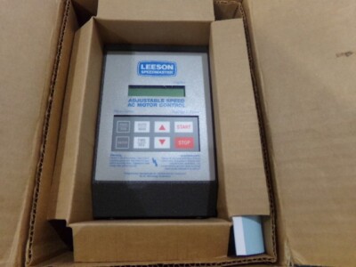 Leeson Model: 174920.00 Adjustable Speed AC Motor Control. New Old ...
