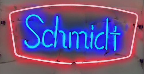 20"x16" Schmidt Neon Sign Lamp Light Visual Man Cave Beer Bar Pub ...