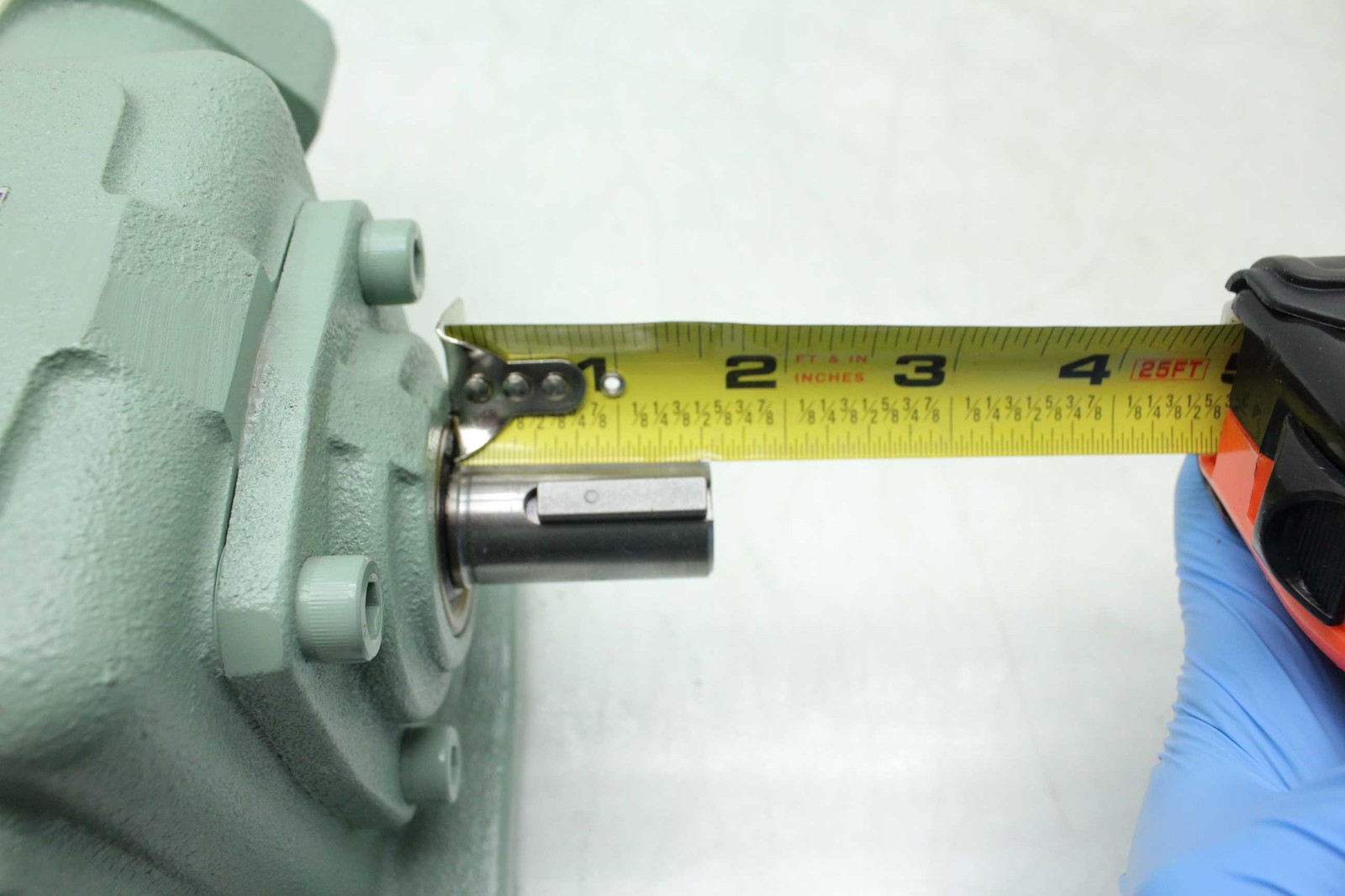 Tsubaki Emerson ED4M-1-LR-O-Y Miter Right Angle Gear Reducer 3-Way 1:1 ...