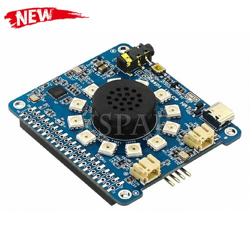 Raspi Voice HAT Dual Microphone Expansion Board For Raspberry Pi 4B For ...