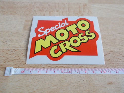 Sticker Special Motorcycle Cross | eBay